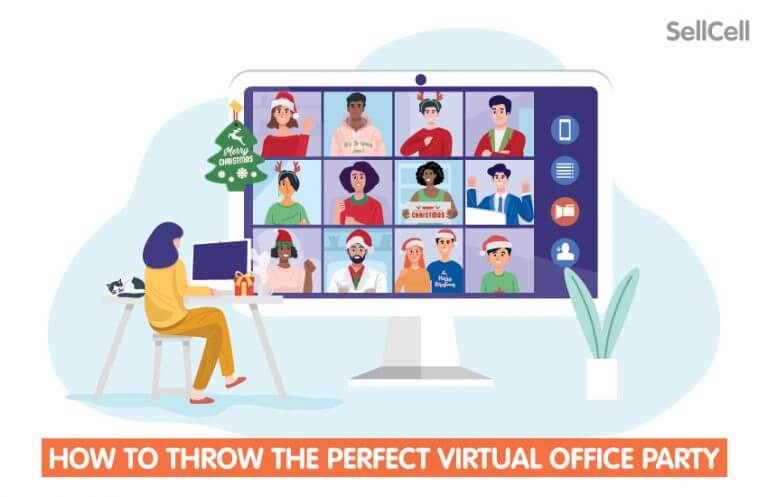 How to Throw the Perfect Virtual Office Party - SellCell.com Blog How to Throw the Perfect Virtual Office Party - SellCell.com Blog