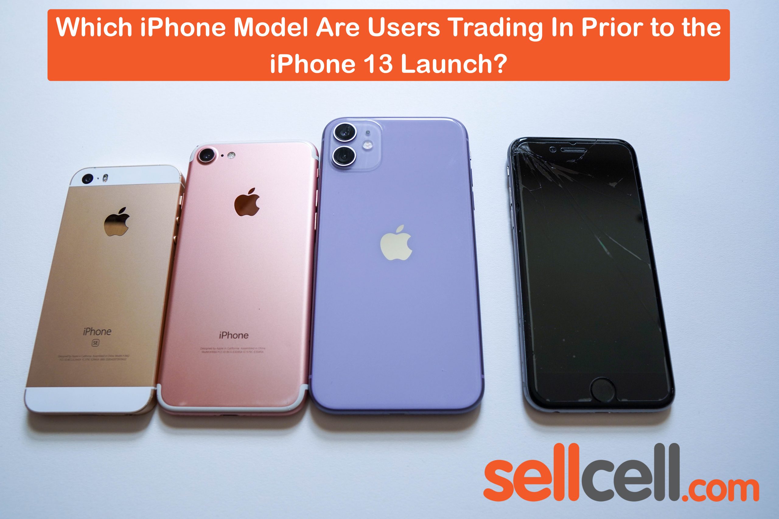 Which iPhones Are Apple Users Trading In Most Prior to the iPhone 13 ...
