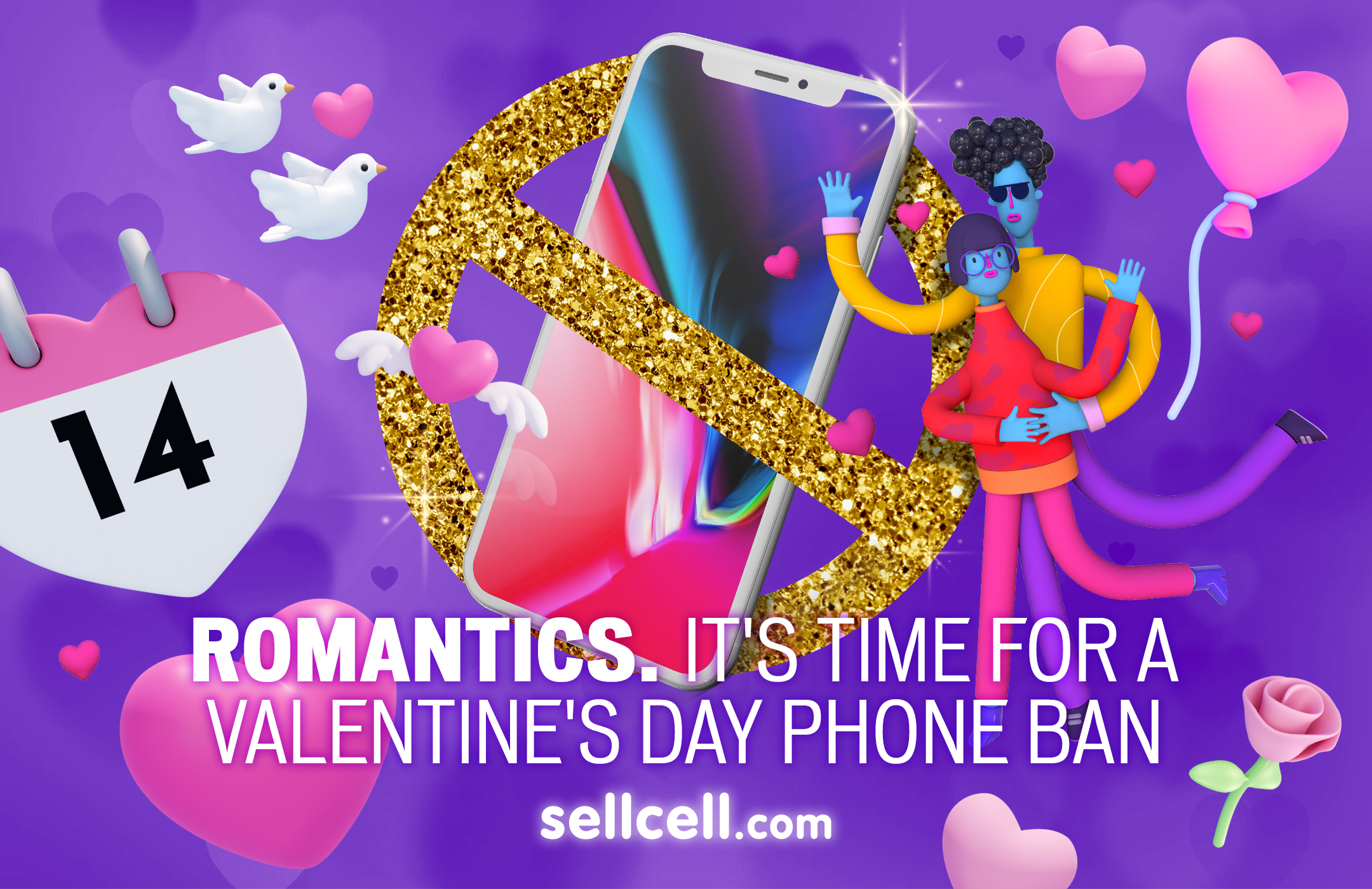 Experts Are Calling for a Phone Ban on Valentine's Day... and Here's Why...